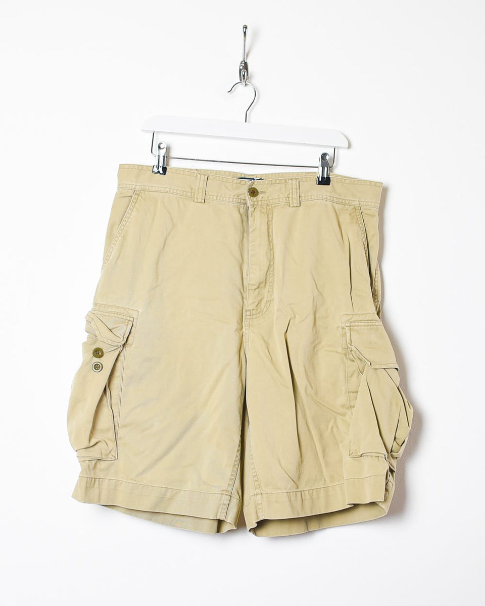 Vintage 00s Neutral Ralph Lauren Cargo Shorts - W34 Cotton – Domno Vintage