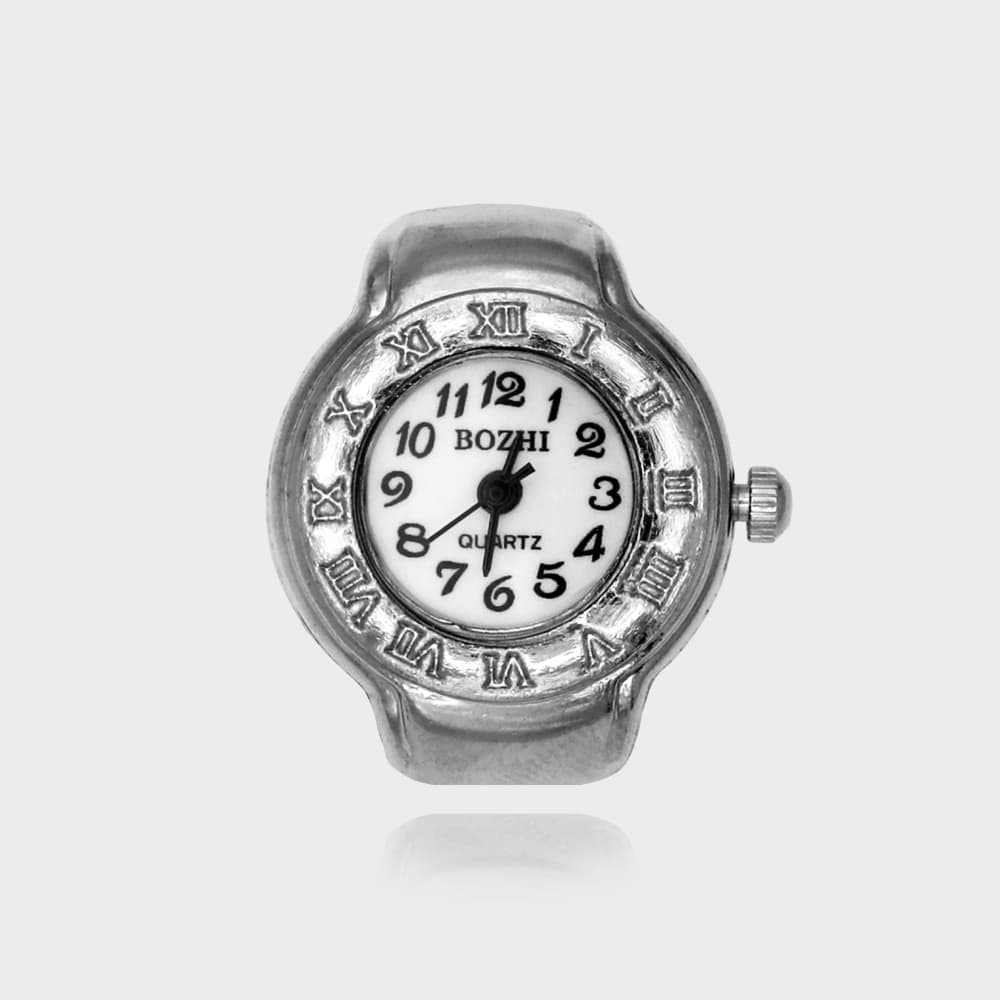 Roman Watch Ring | Functional Clock | Streetwear Aesthetic – Domno Vintage