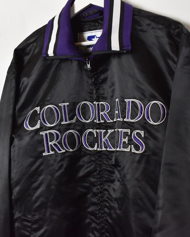 Vintage Starter Colorado Rockies Varsity Jacket - Large– Domno Vintage